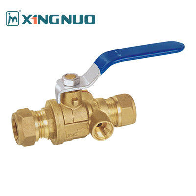 1 Inch Brass Ball Valve Male Threaded Socket Drain Threaded Forged Boby ...